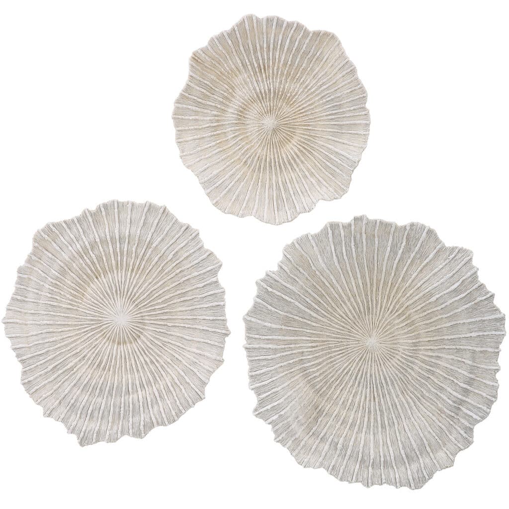 Ocean Gems Wall Decor Set of 3 by Uttermost Company