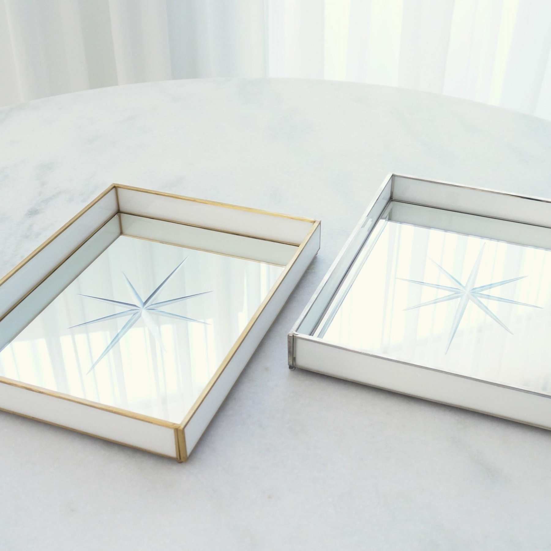 Compass Rose Tray by Global Views