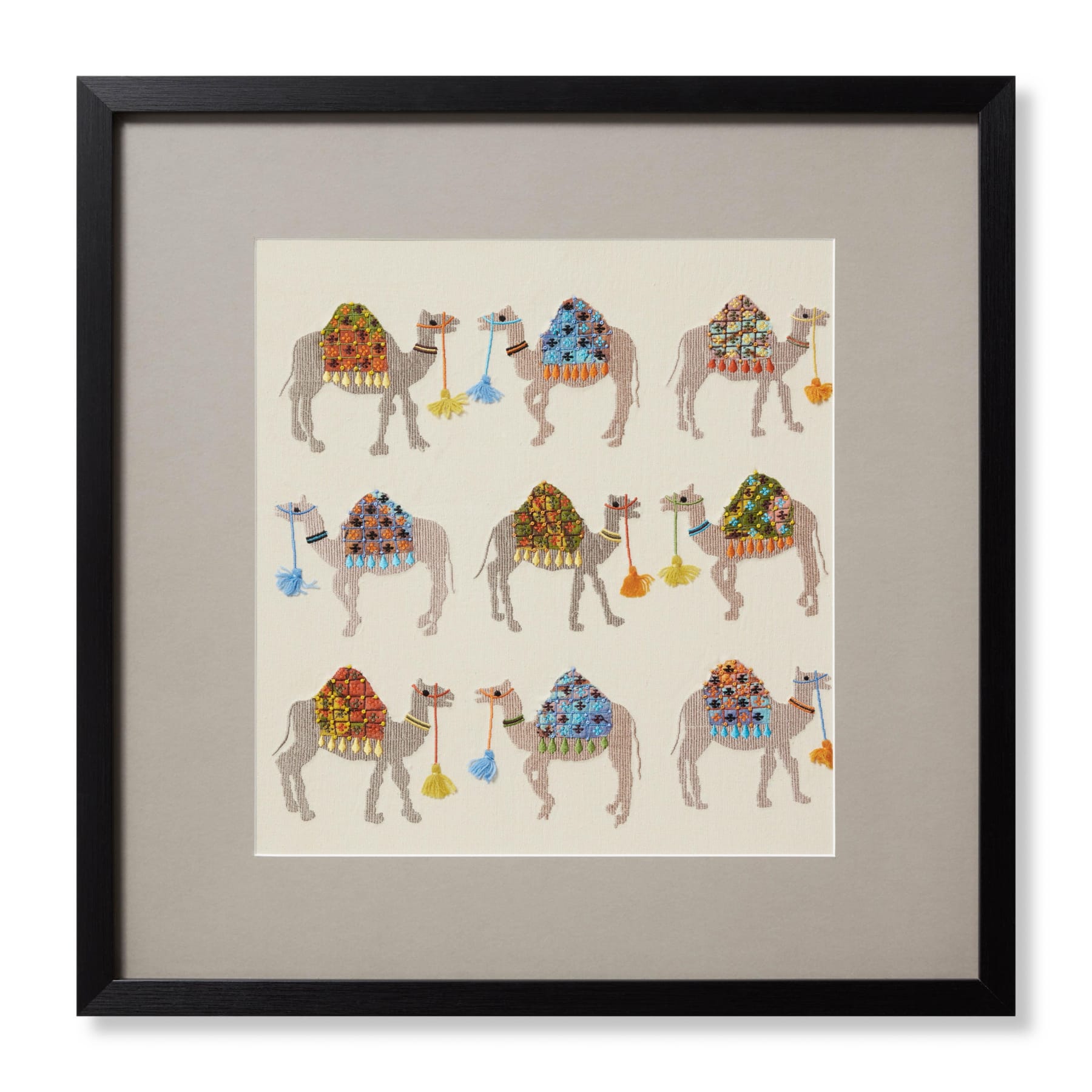 Hump Day Natural and Multi Wall Art by Loloi Rugs