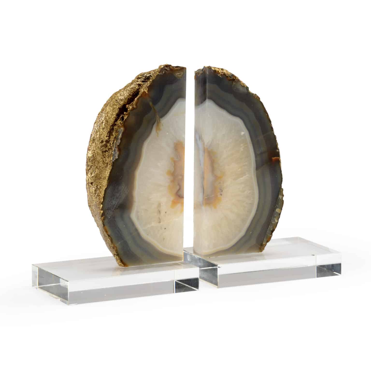 Geode Bookends by Chelsea House