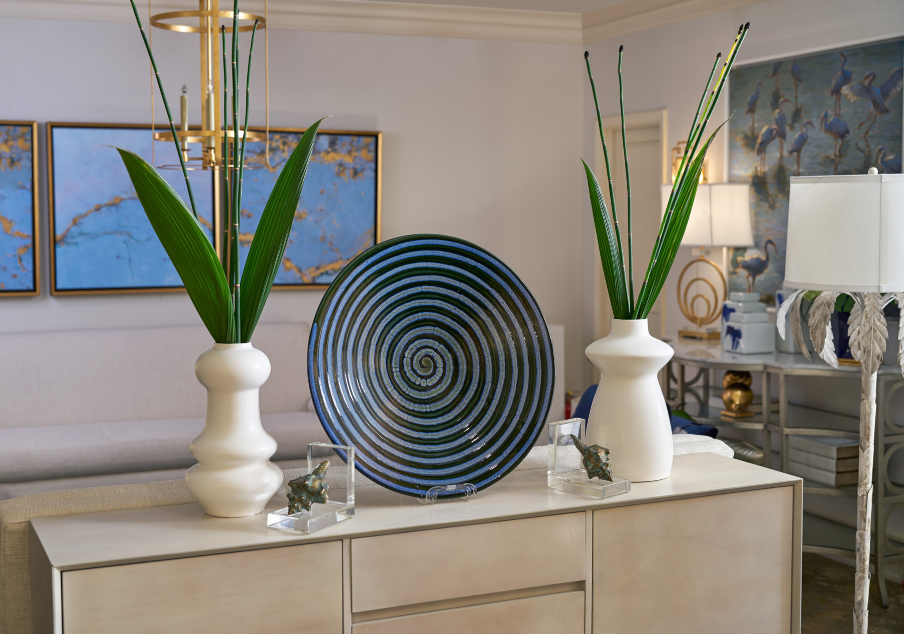 Swirl Plate by Chelsea House