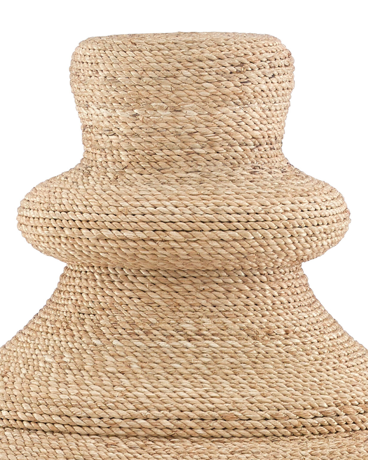 Jaru Rope Vessel by Currey & Company