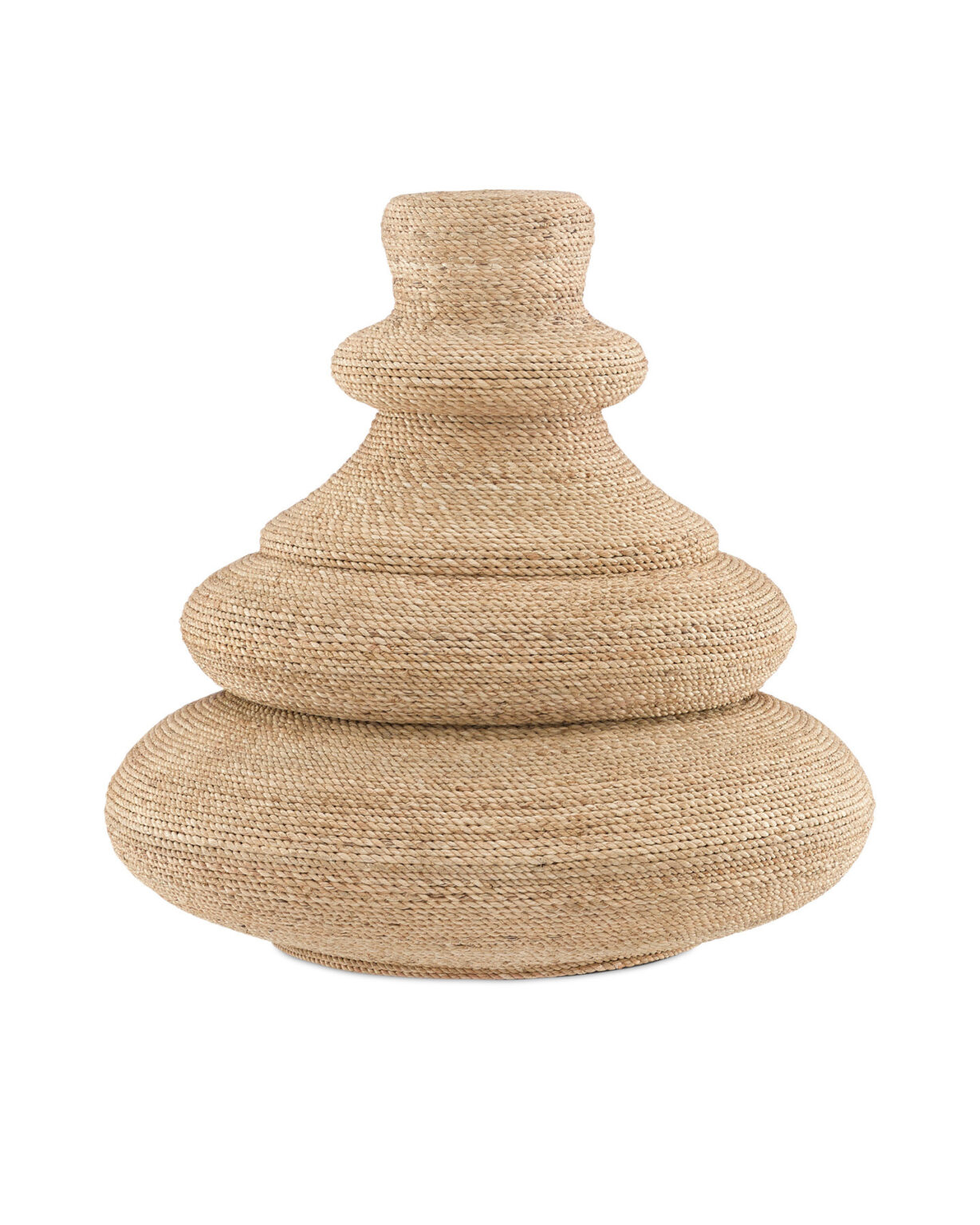 Jaru Rope Vessel by Currey & Company