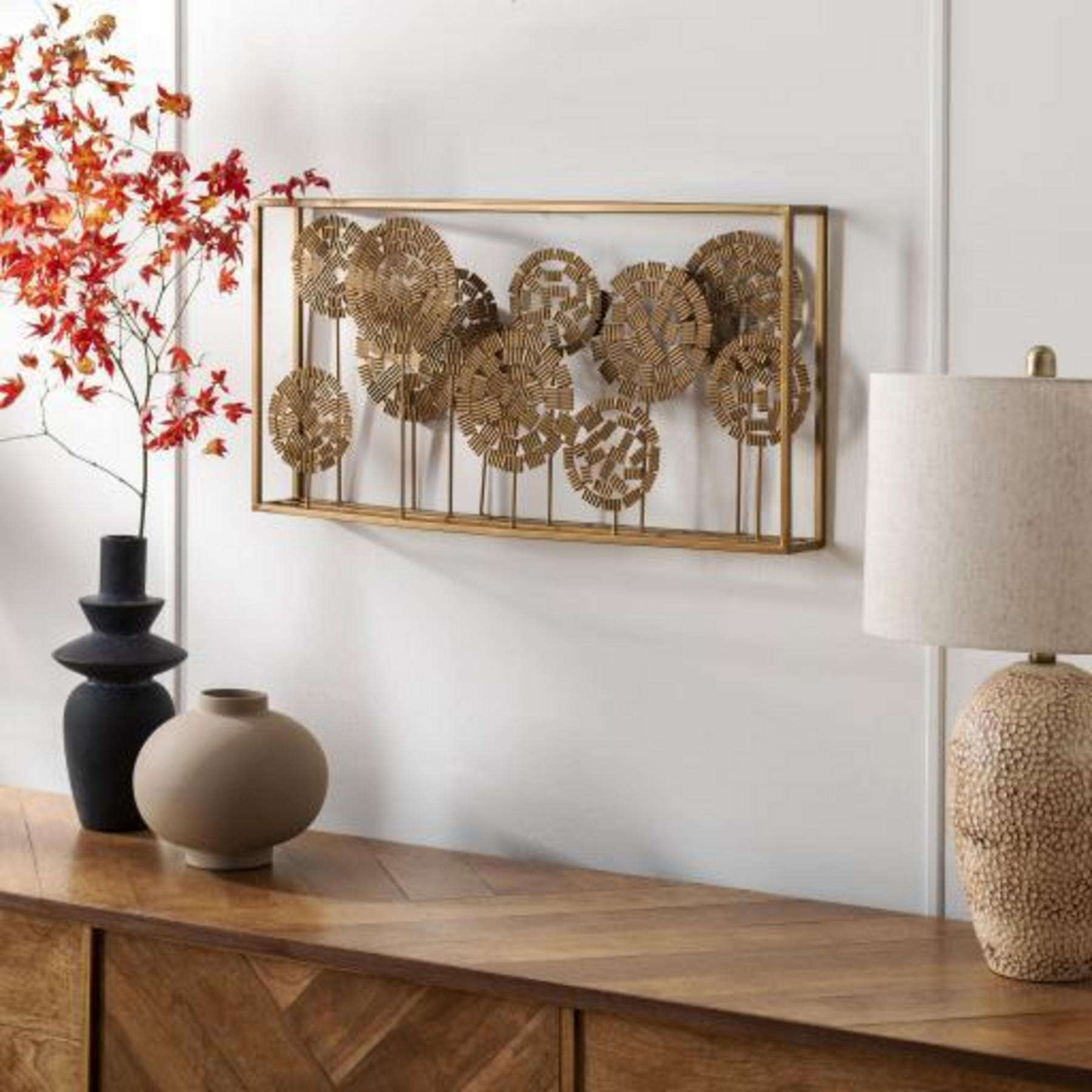 Tamba Dimensional Wall Accent by Surya