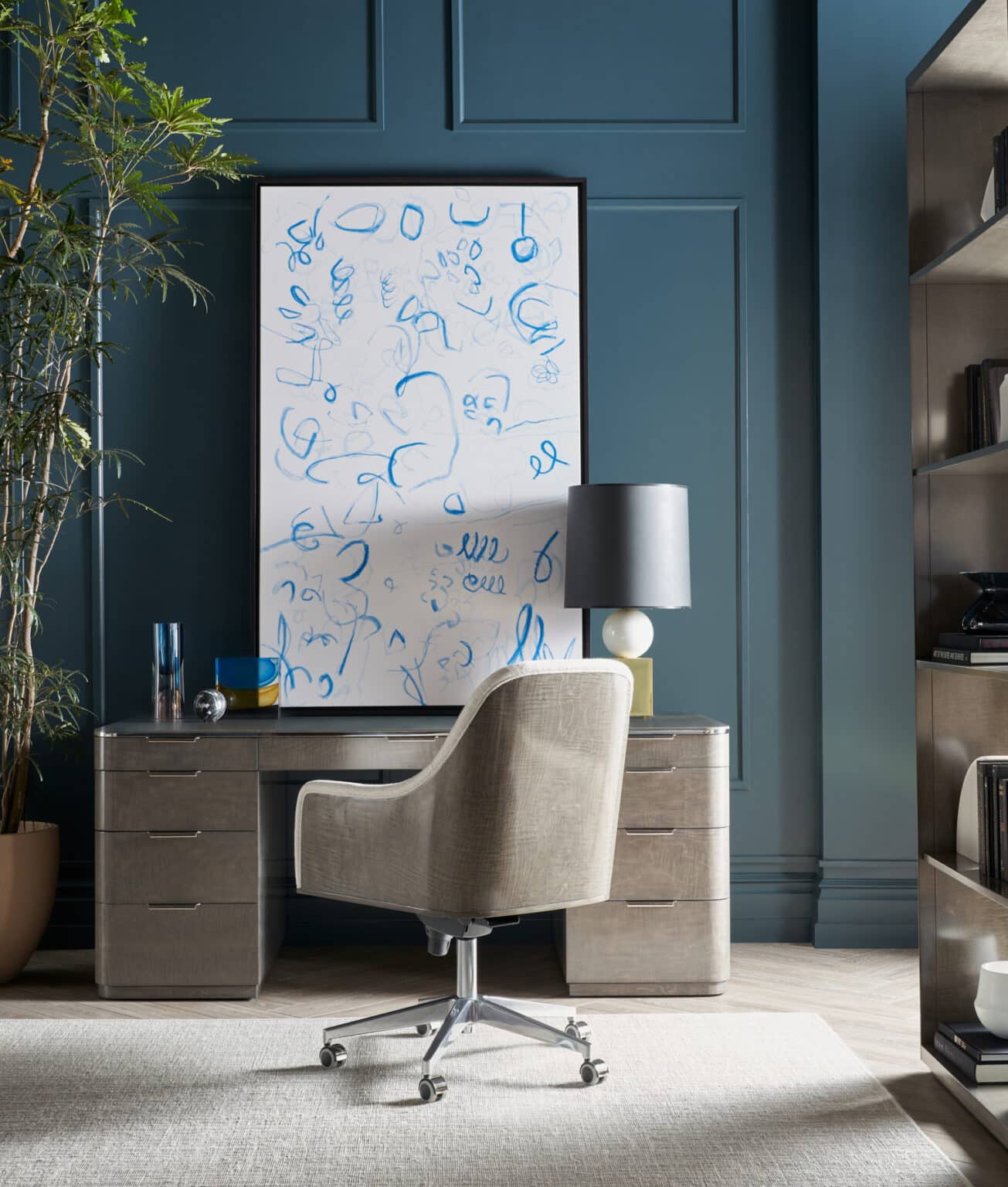 Hudson Desk by Theodore Alexander