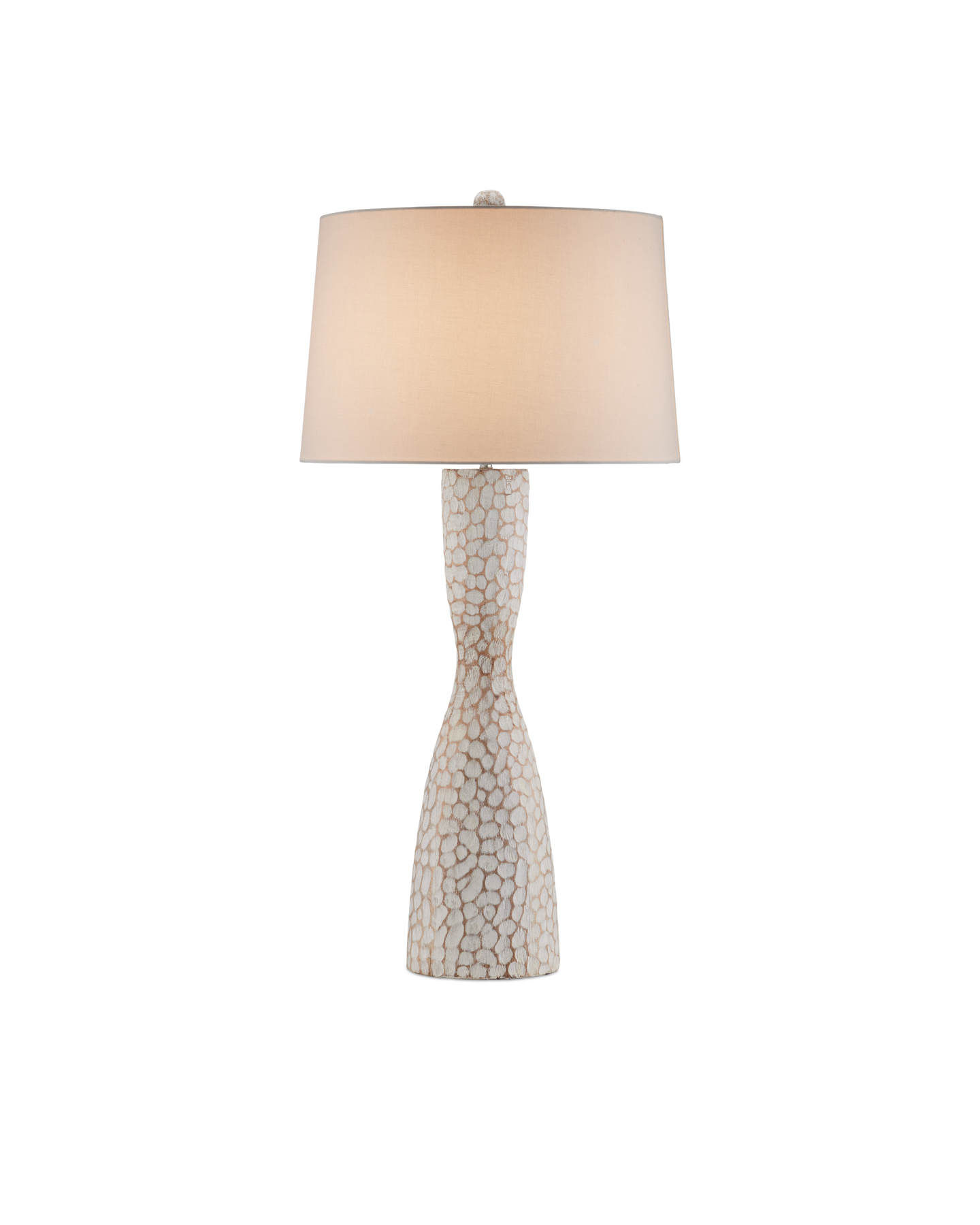 Edwell Whitewash Table Lamp by Currey & Company