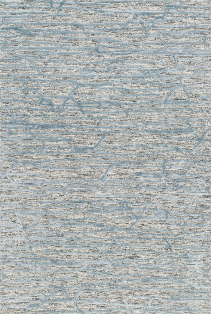 Juneau Grey and Blue 7 ft 9x9 ft 9 in Area Rug by Loloi Rugs