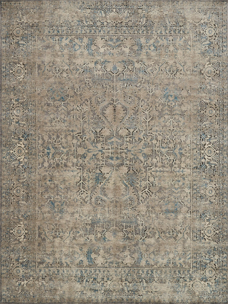 Millennium Grey and Stone 1 ft 6 in Sample Rug by Loloi Rugs