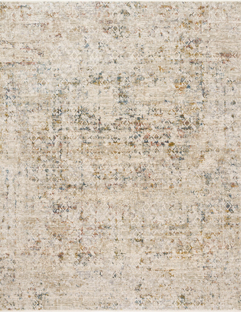 Theia Multi and Natural 1 ft 6 in Sample Rug by Loloi Rugs