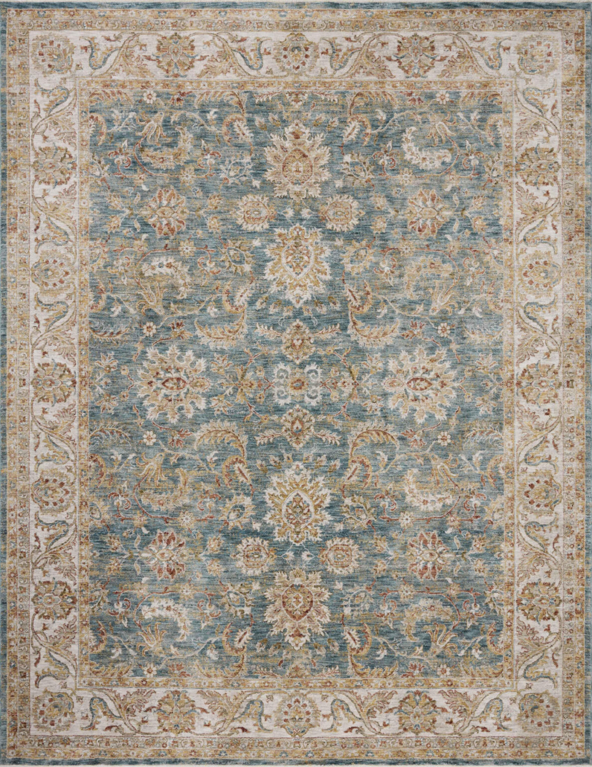 Gaia Ocean and Multi 9 ft 3x12 ft 1 Area Rug by Loloi Rugs