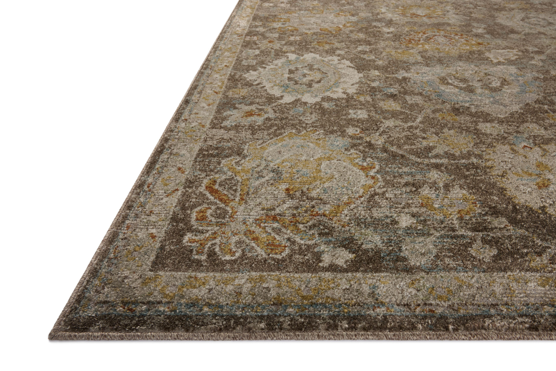 Mona Bark and Multi 1 ft 6 in Sample Rug by Loloi Rugs