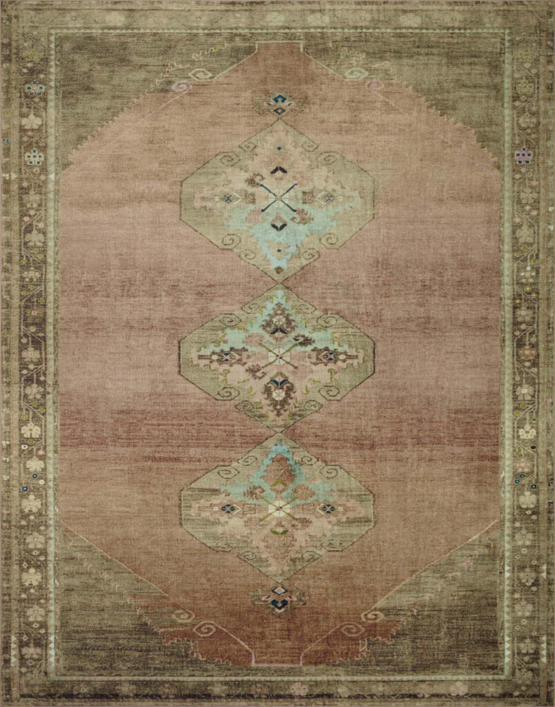 Sinclair Clay and Tobacco 1 ft 6 in Sample Rug by Loloi Rugs