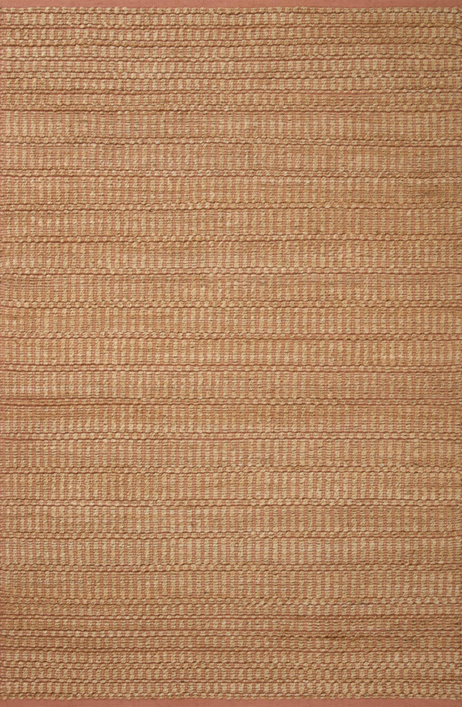 Colton Natural and Clay 1 ft 6 in Sample Rug by Loloi Rugs