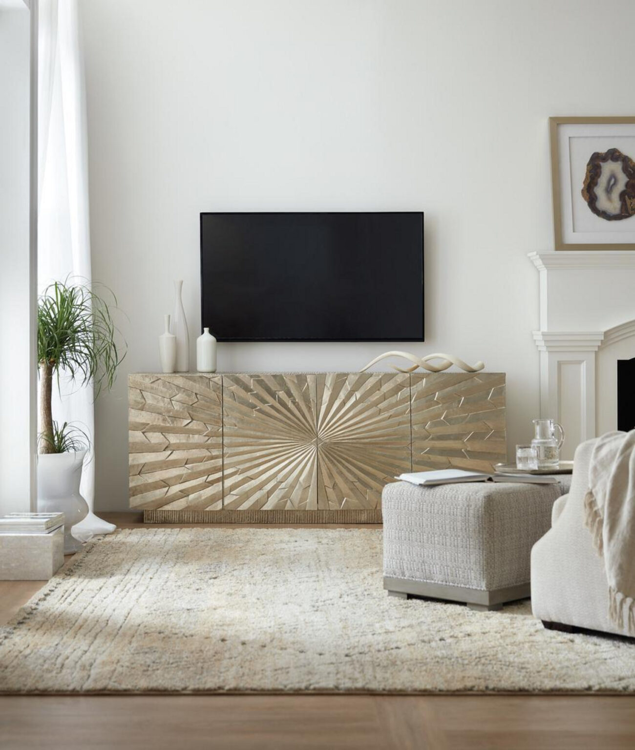 Big Bang Entertainment Console by Hooker Furniture