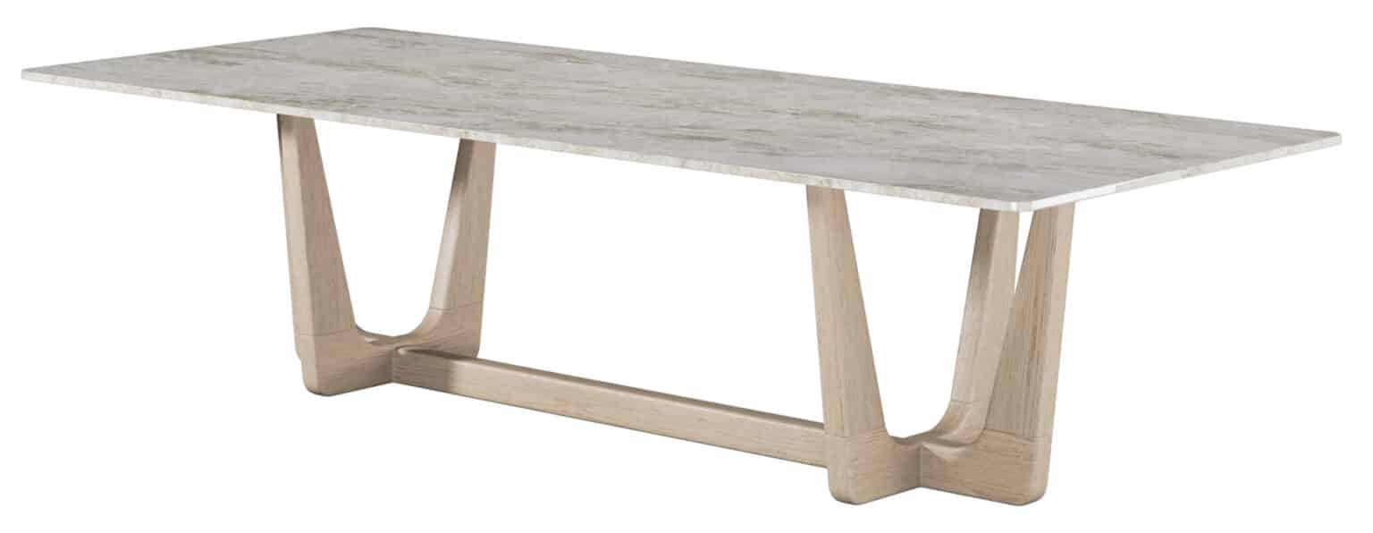 Rumba Dining Table with Dekton Top by Adriana Hoyos