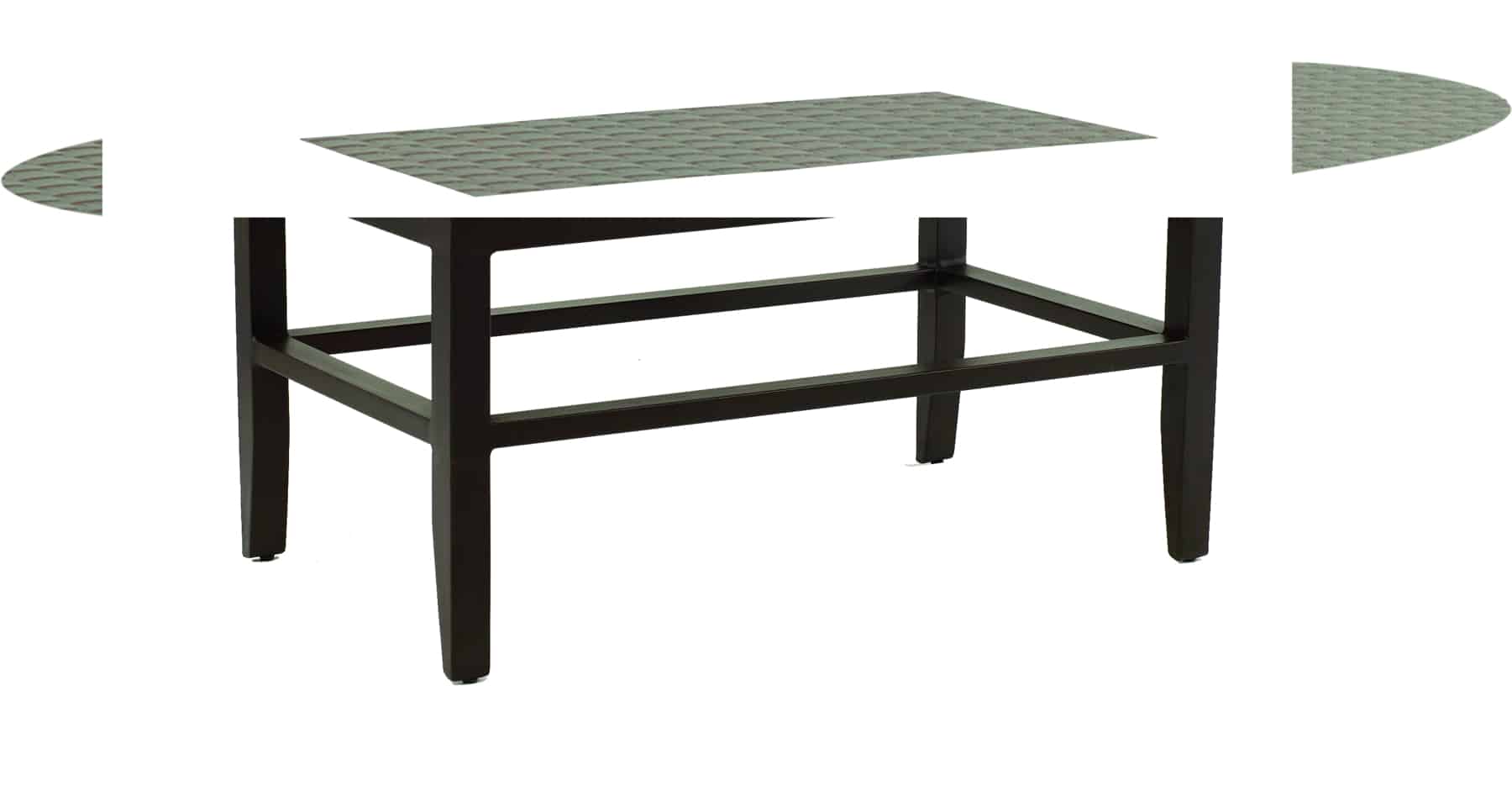 Classical Small Rectangular Coffee Table by Castelle