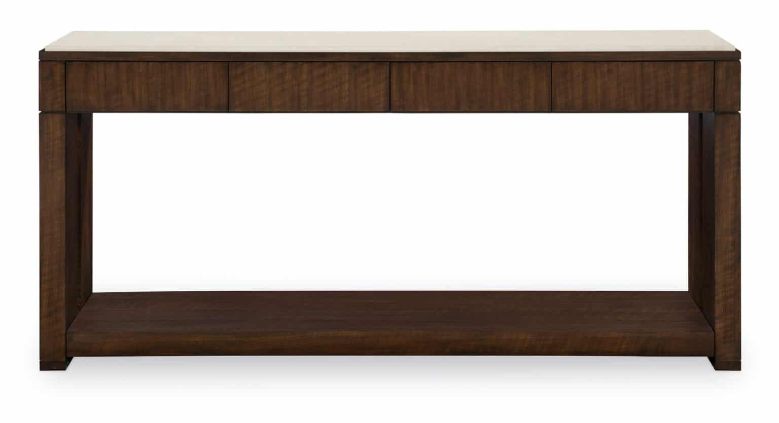 Warner Console Table with Stone Top by Century Furniture