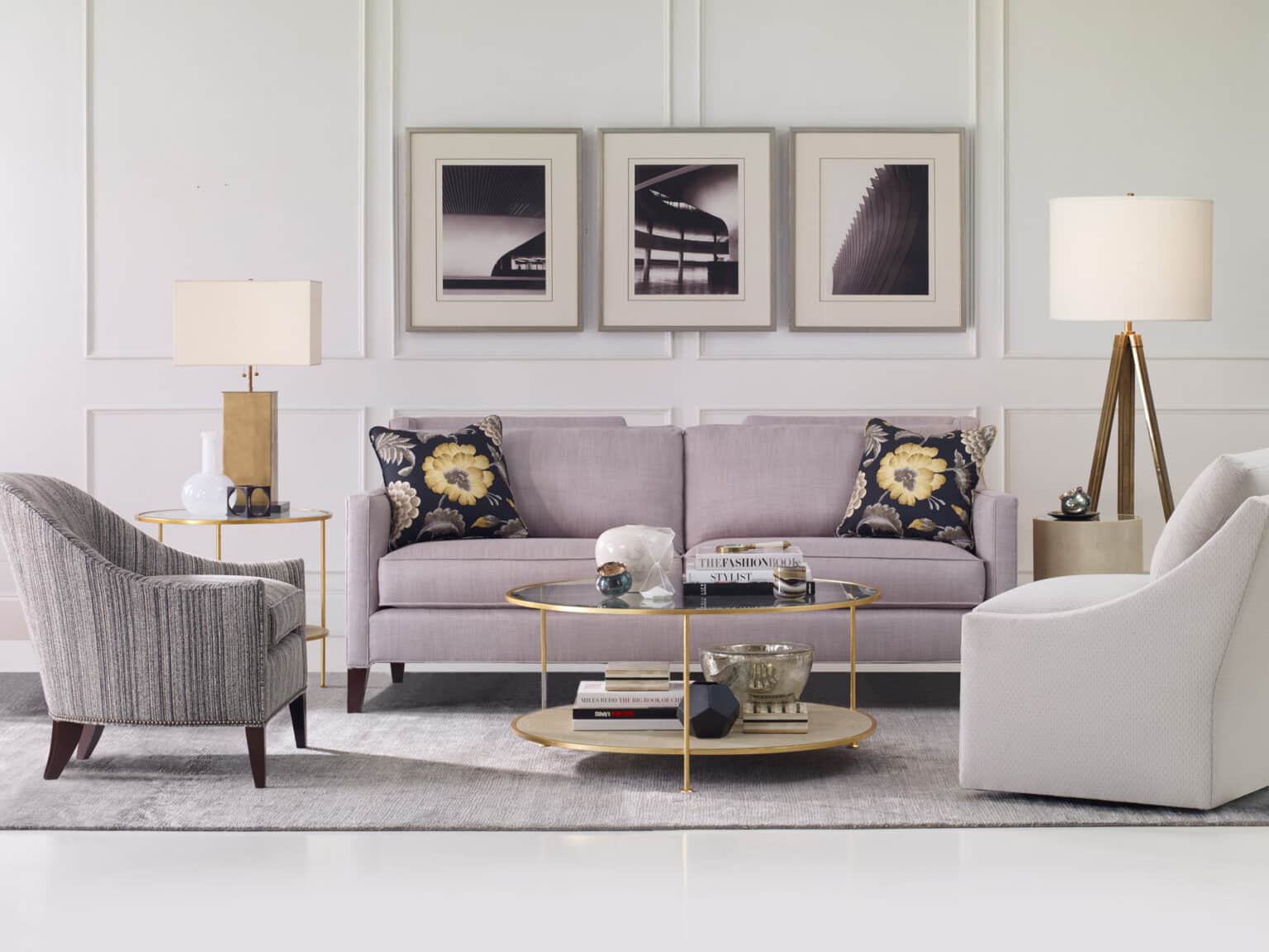 Adele Round Cocktail Table by Century Furniture