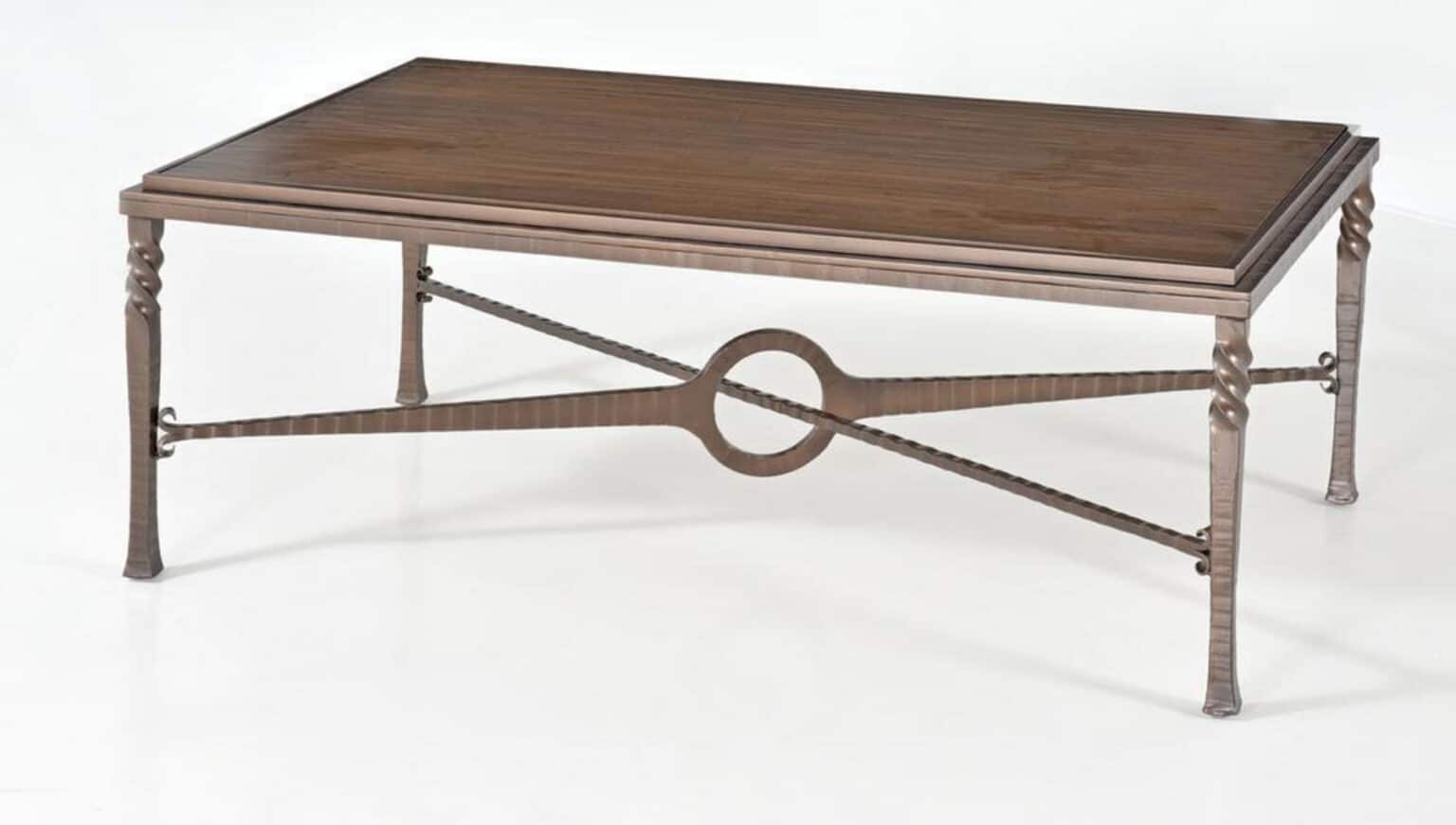 Omega Rectangular Cocktail Table by Charleston Forge
