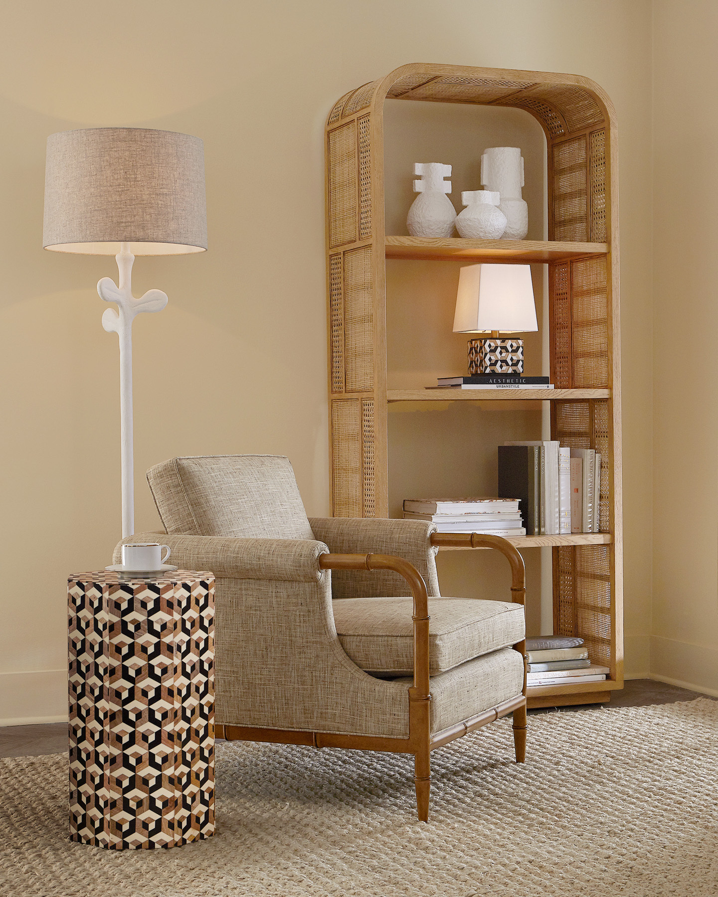 Geo Accent Table by Currey & Company