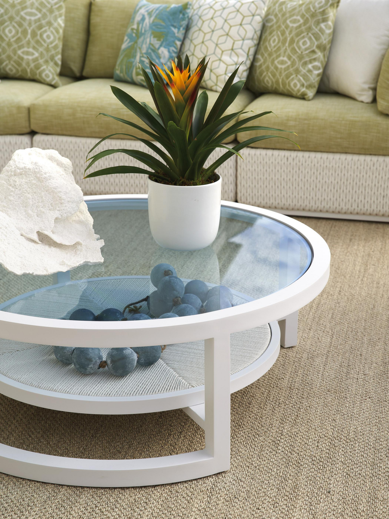 Ocean Breeze Promenade Round Cocktail Table by Tommy Bahama Outdoor