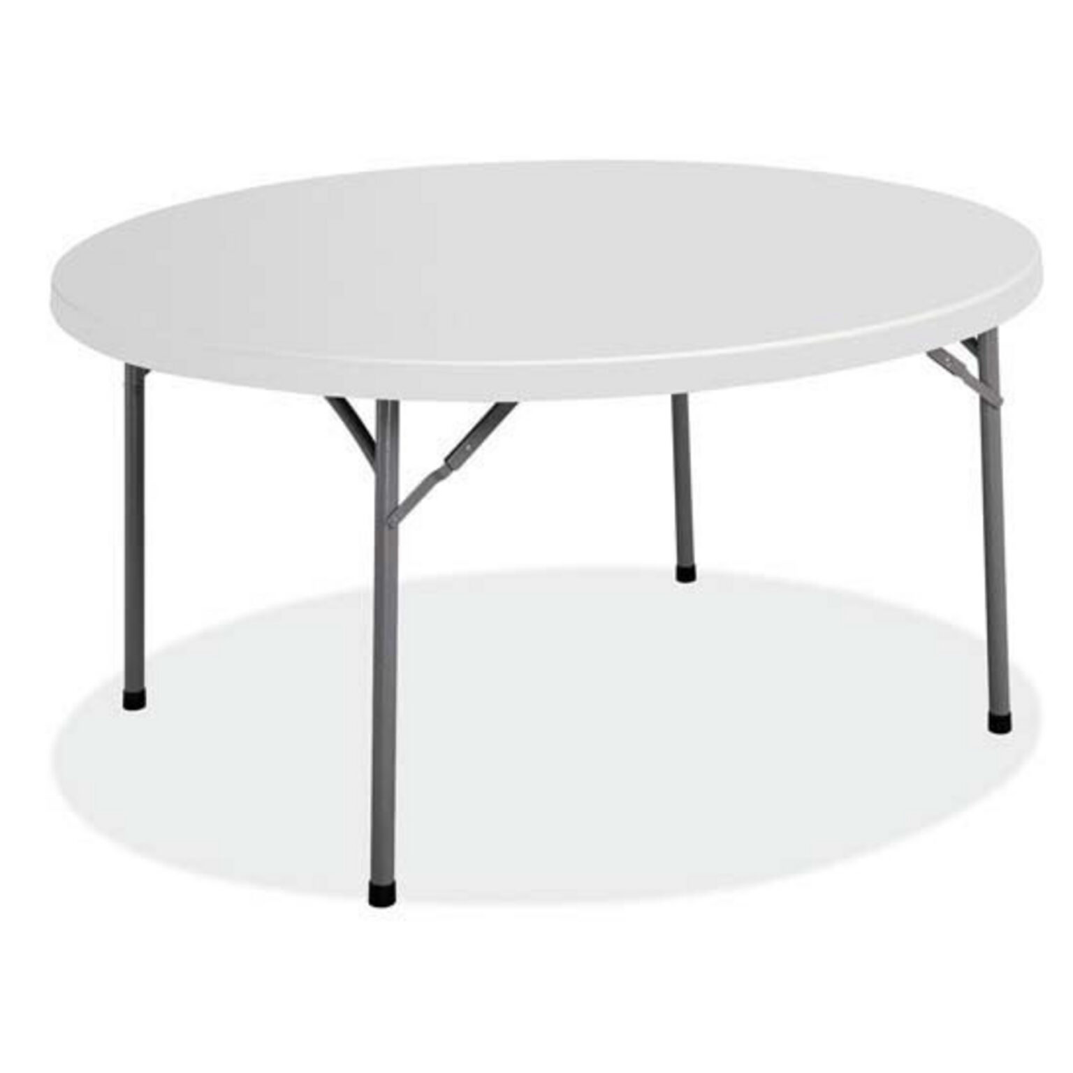 Blow Molded Round Plastic Folding Table by COE Office Furniture